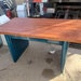 Butcher Wood Top Panel Leg Table. - Etsy