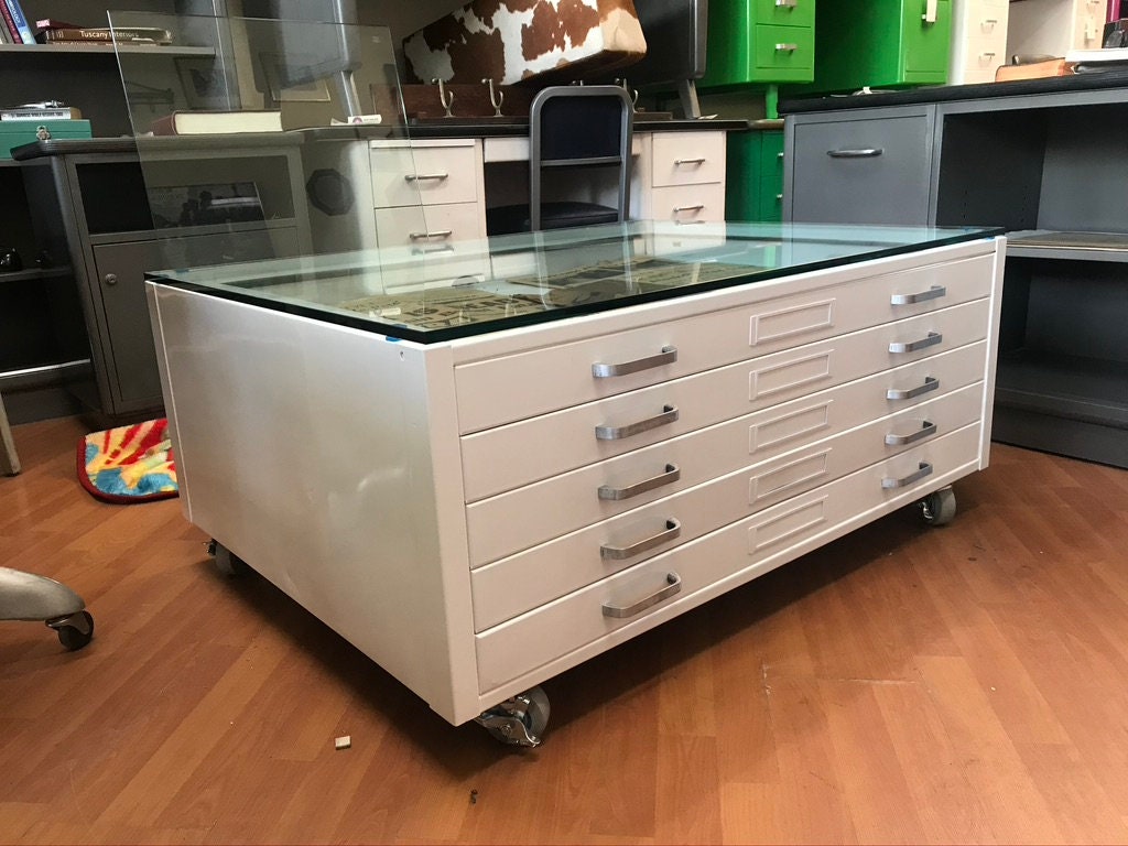 Flat File Coffee Table