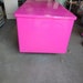Vintage Steel Pink Desk Refinished Made to Order - Etsy