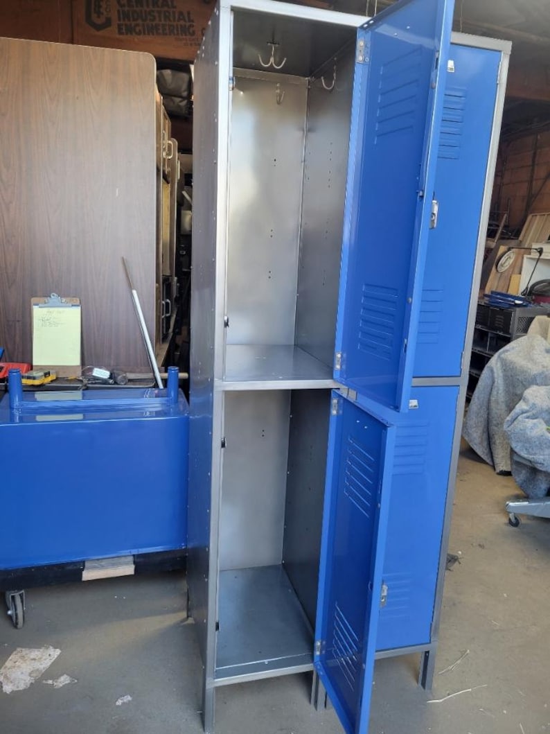 Vintage Steel Locker Unit - Deep Locker - Etsy