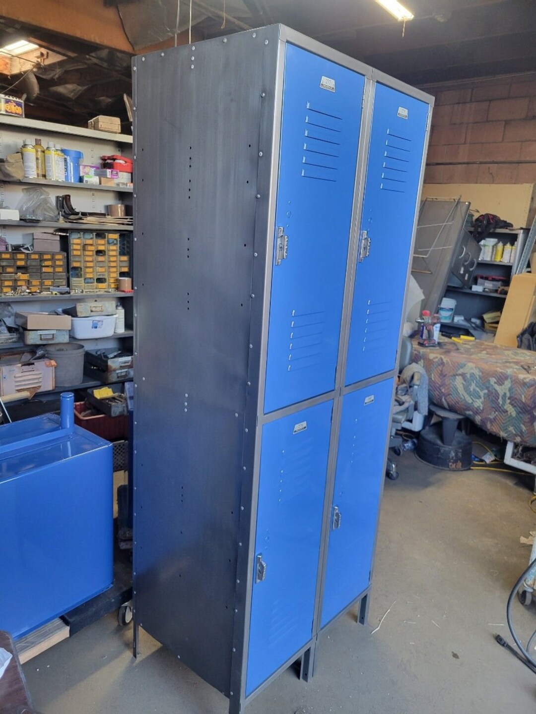 Vintage Steel Locker Unit - Deep Locker - Etsy