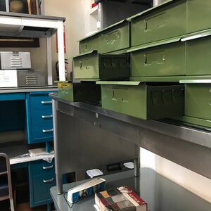 Industrial Steel Index Card File Librarian - Etsy