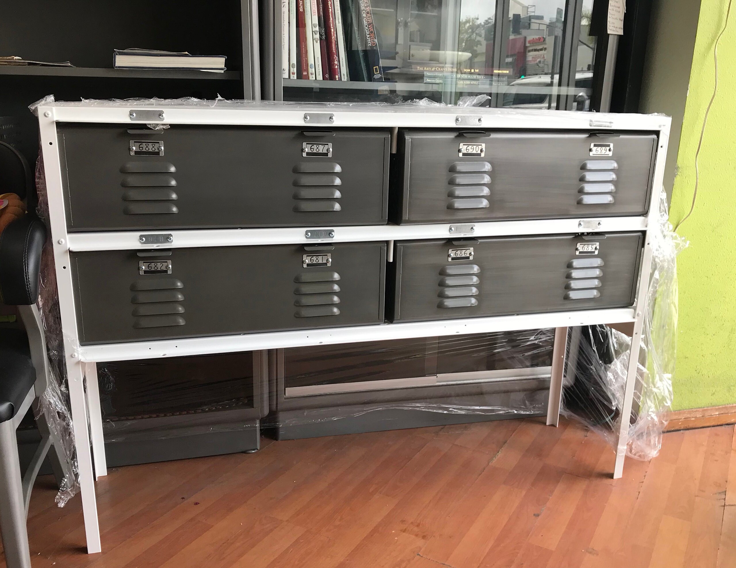 Double Basket Locker Manufactured Dresser - Etsy