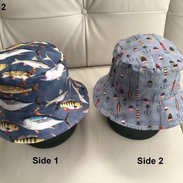 Fishing Bucket Hat - Etsy