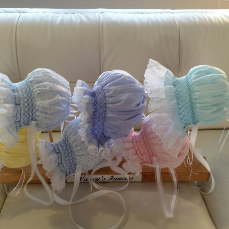 Baby Bonnets - Etsy