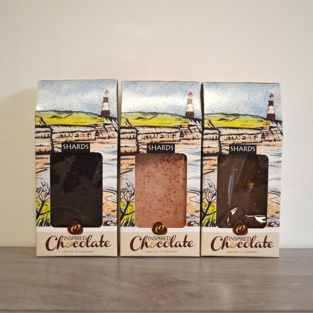 Trio of Mixed Chocolate Shards - Etsy