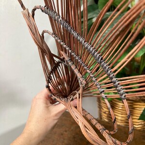 Wicker Wall Pocket - Etsy