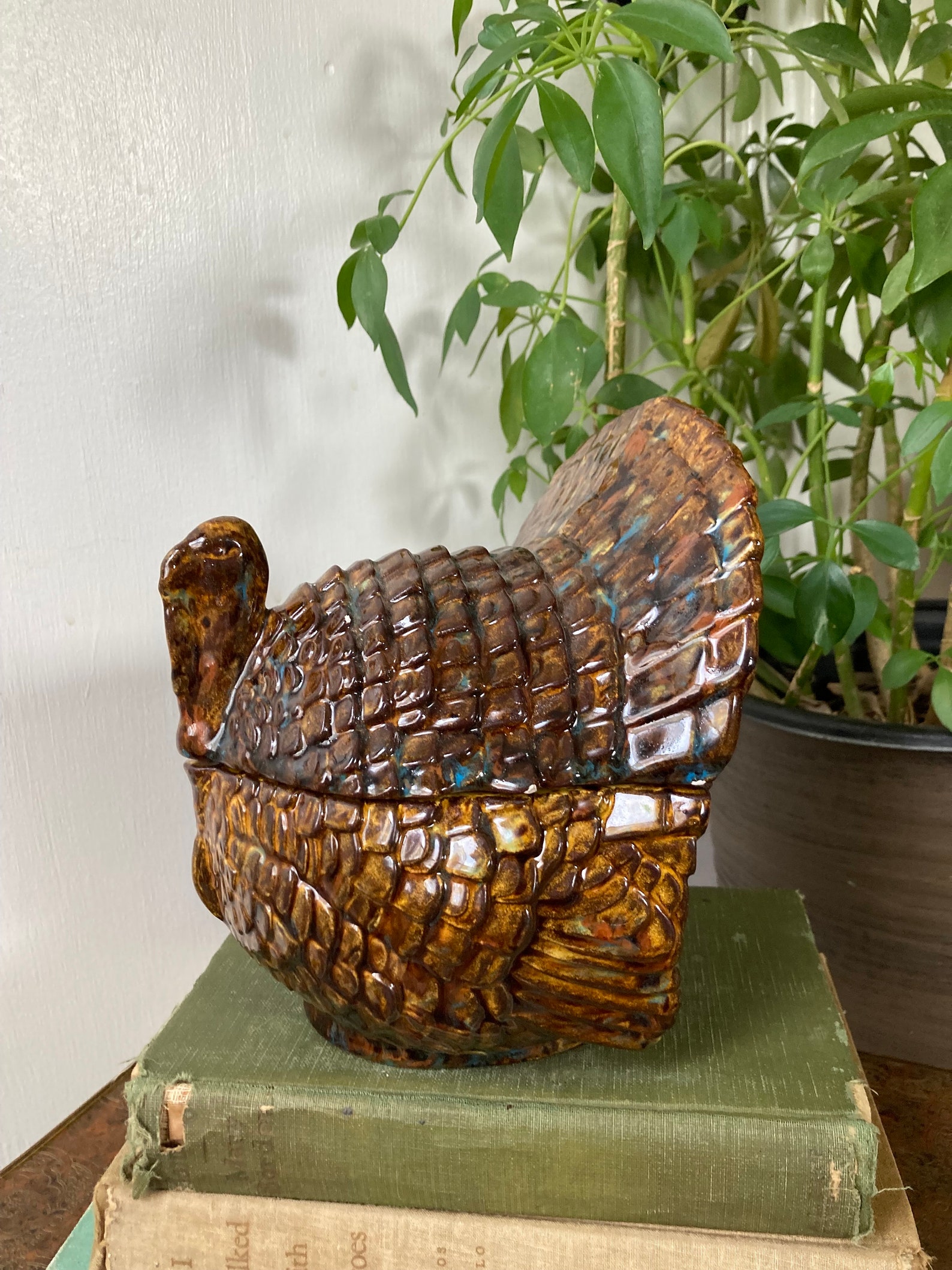 Ceramic Turkey Dish - Etsy