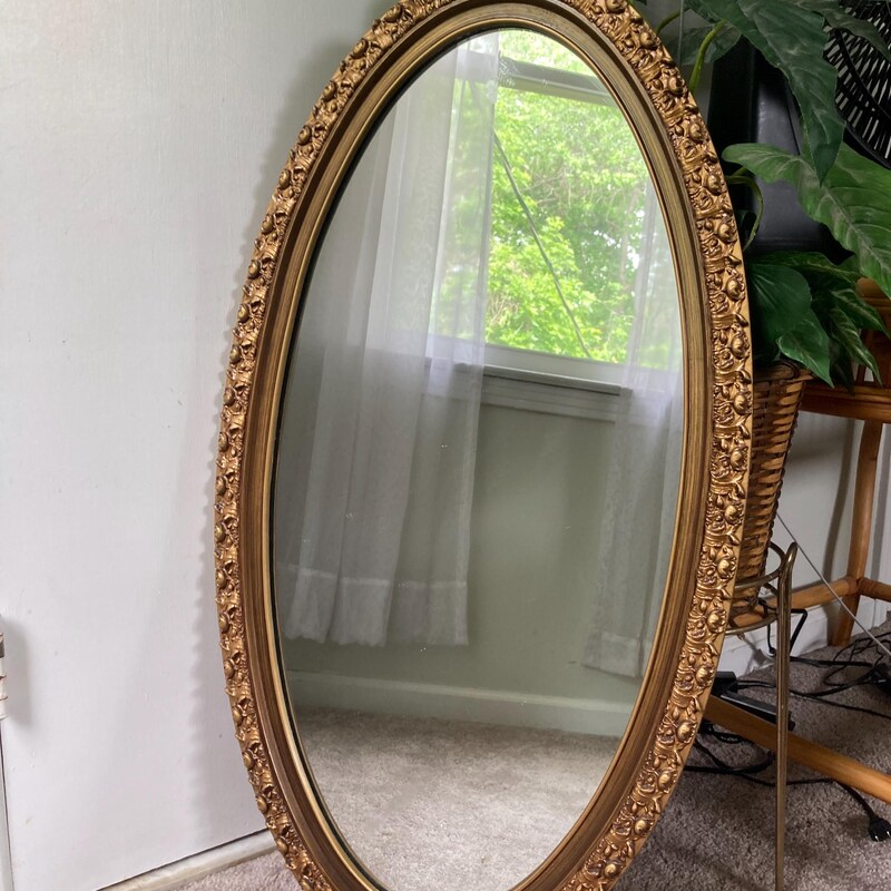 Large Vintage Mirror - Etsy