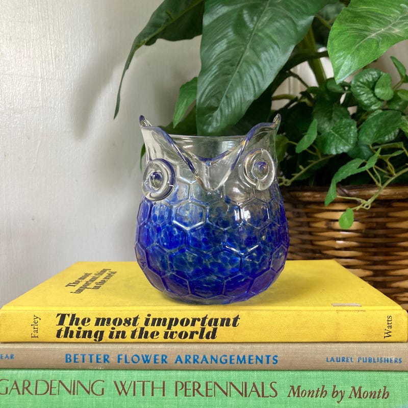 Owl Vase - Etsy