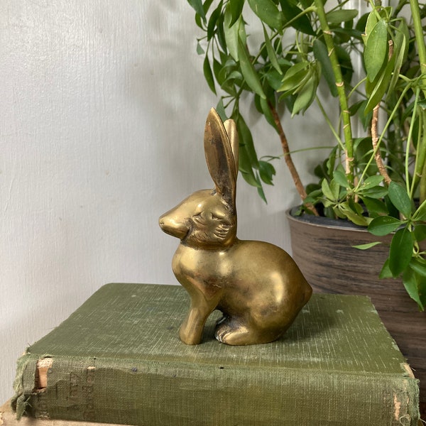 Brass Rabbit - Etsy