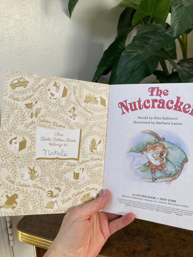 The Nutcracker Little Golden Book - Etsy