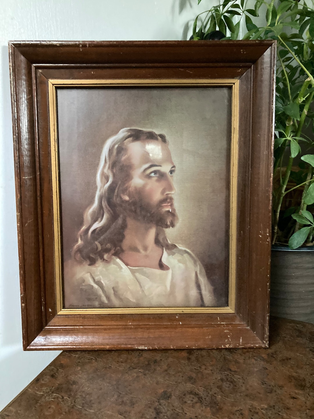 Vintage Jesus Christ Print - Etsy