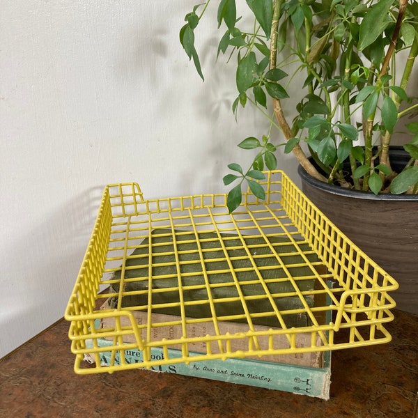 Wire File Basket - Etsy