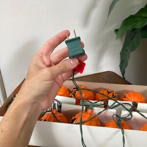Vintage Jack O Lantern String Lights - Etsy