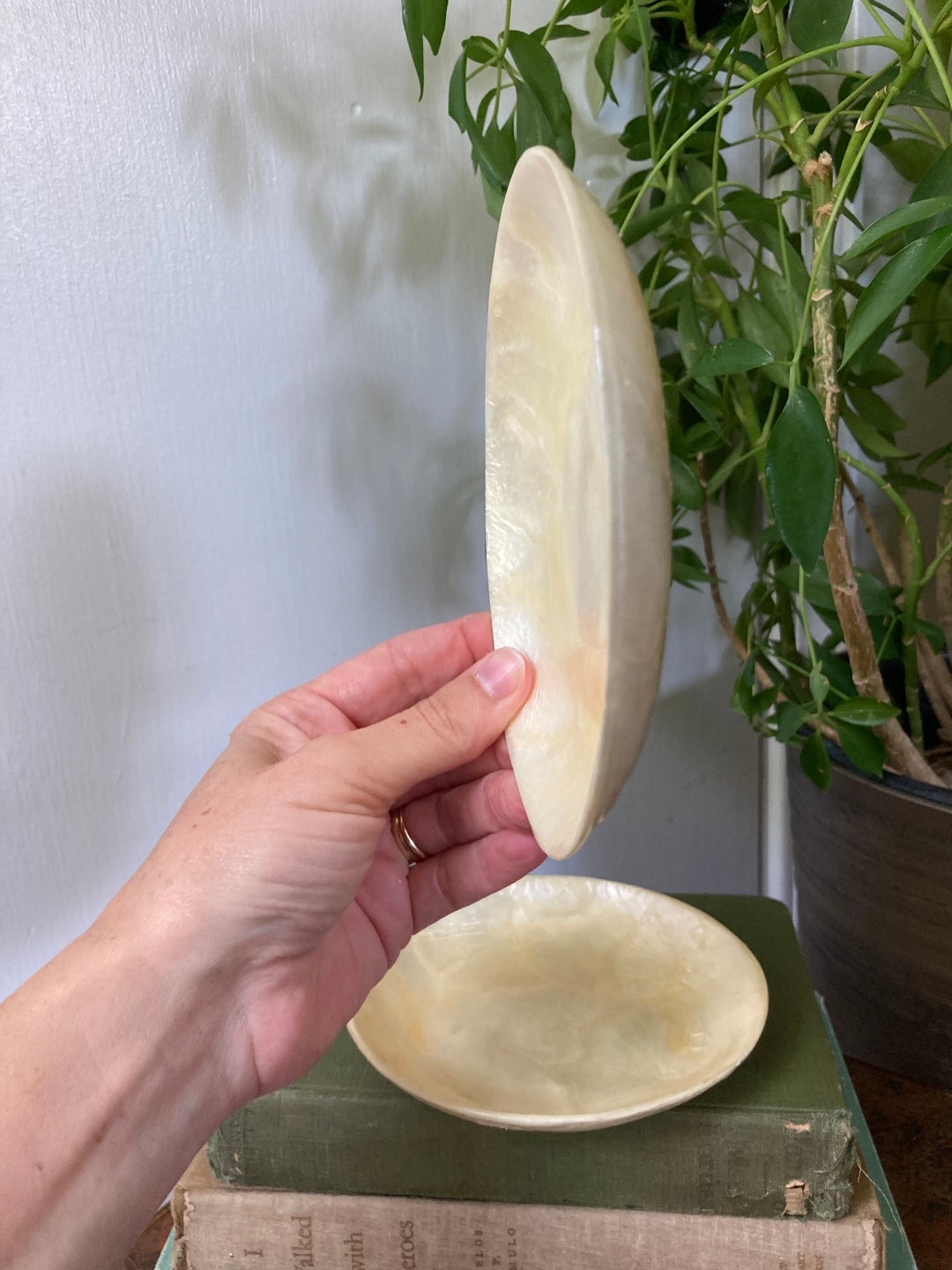 Two Capiz Trays - Etsy