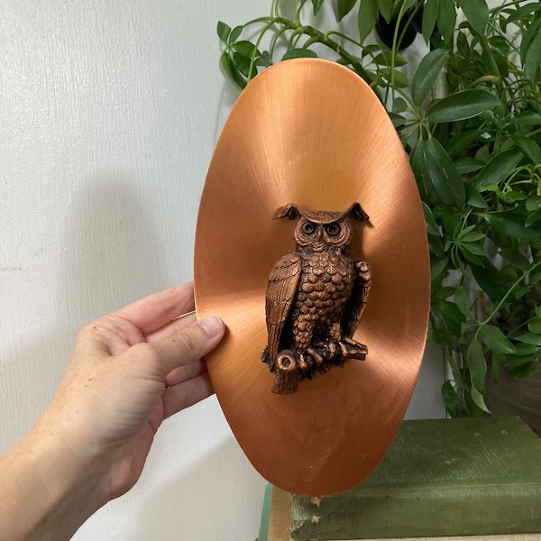 Owl Wall Plaque - Etsy