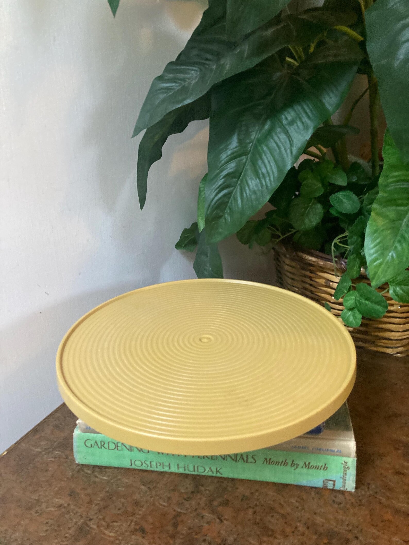 Harvest Gold Plastic Lazy Susan - Etsy