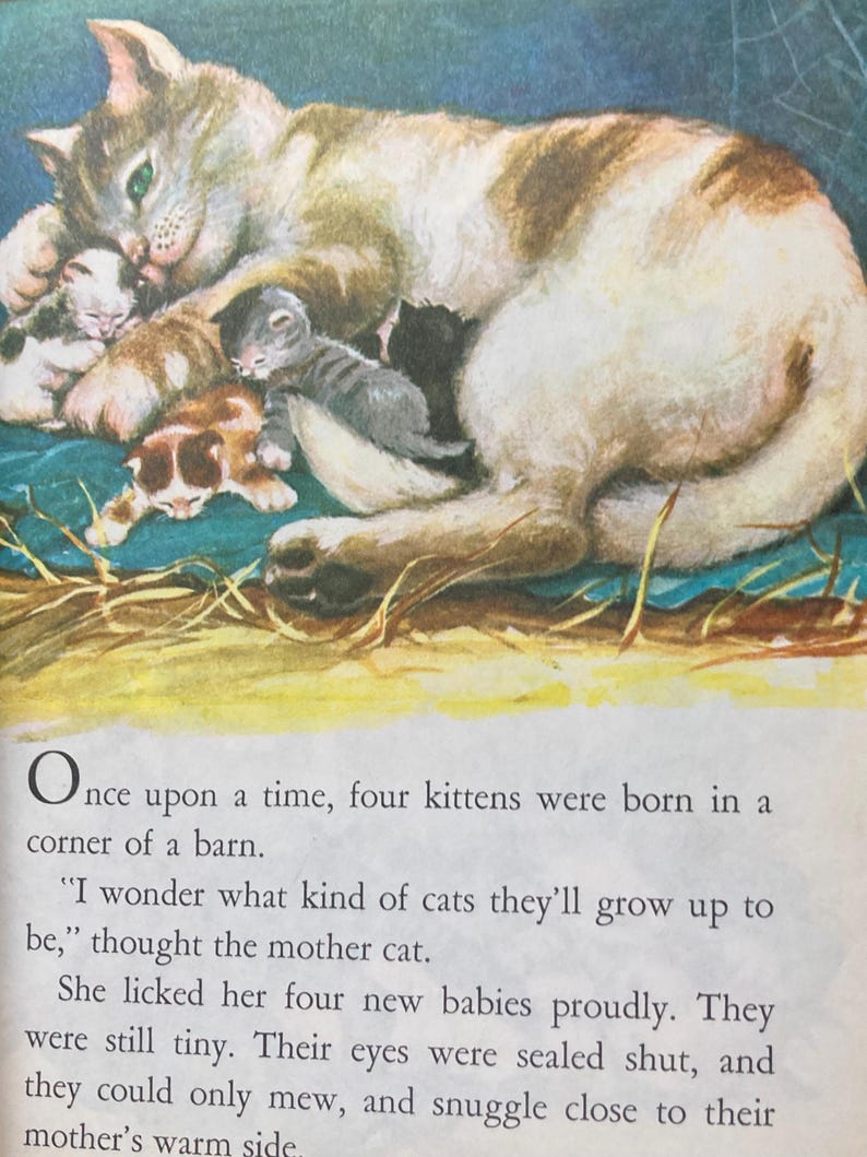 Four Little Kittens Little Golden Book - Etsy