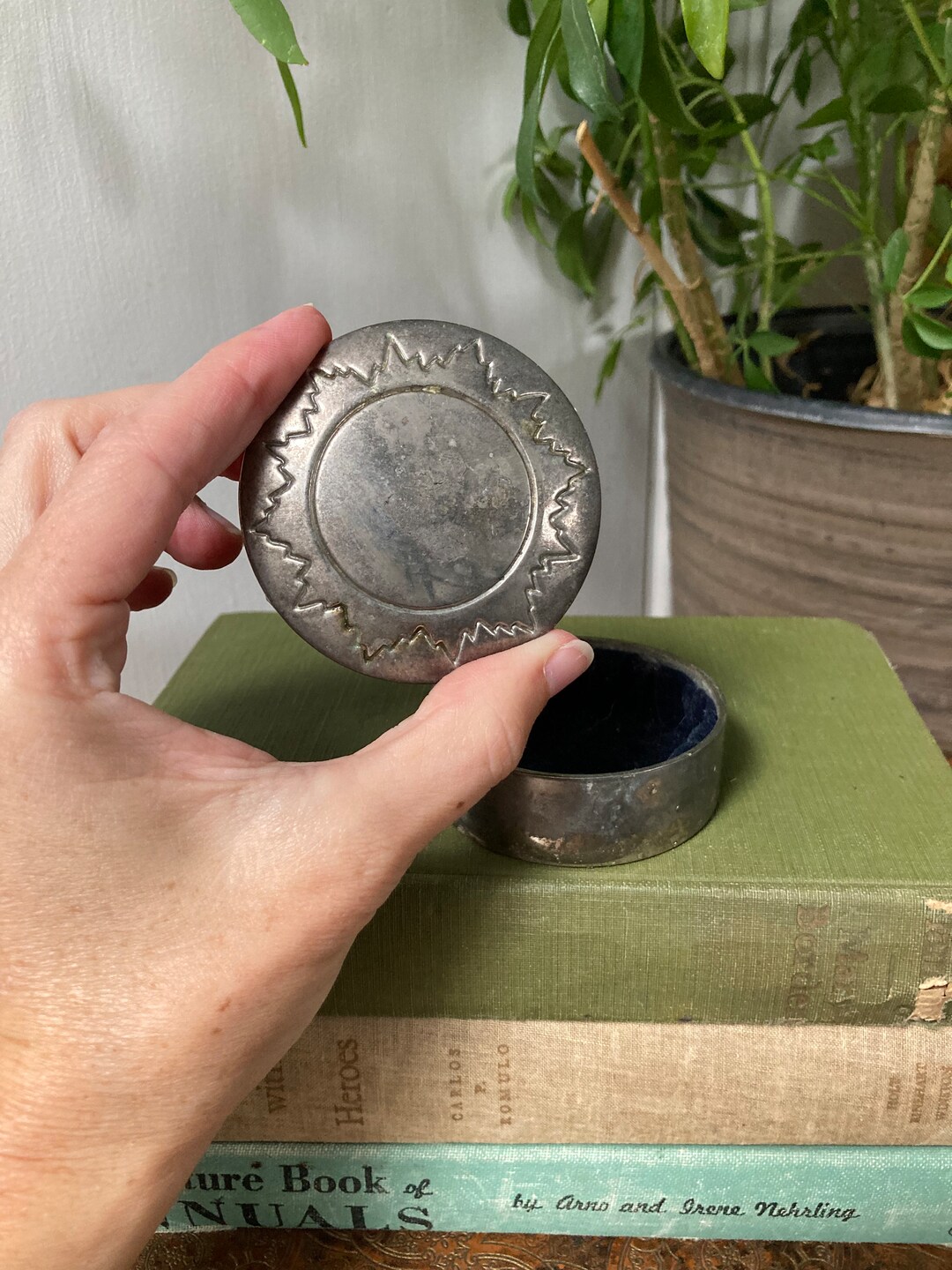 Silver Sun Box - Etsy