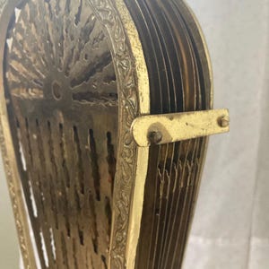 Brass Gargoyle Fireplace Screen - Etsy