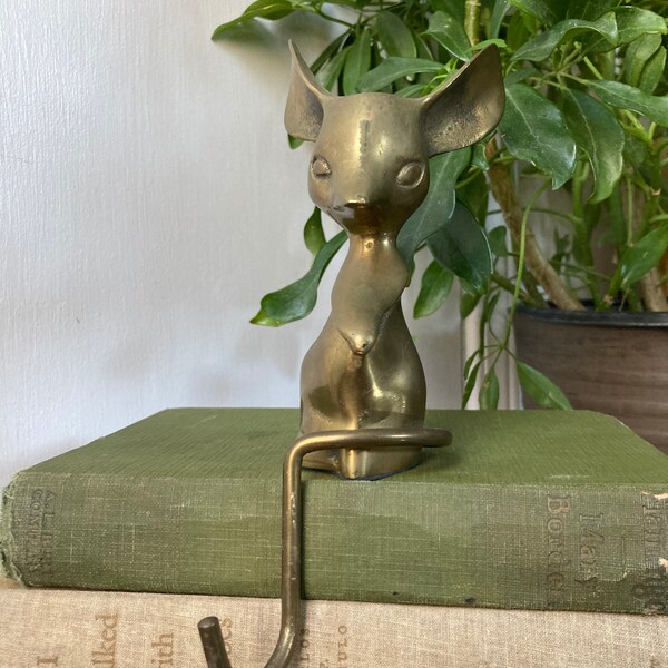 Brass Mouse - Etsy