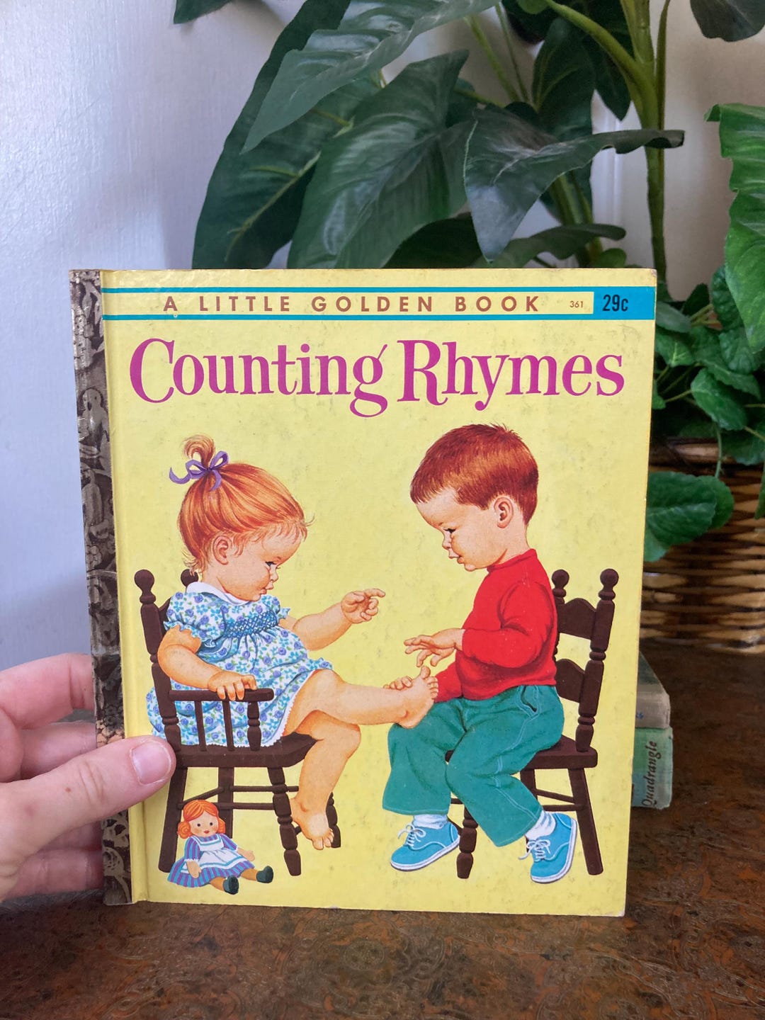 Counting Rhymes Little Golden Book 1960 - Etsy