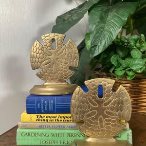 Brass Sand Dollar Bookends - Etsy
