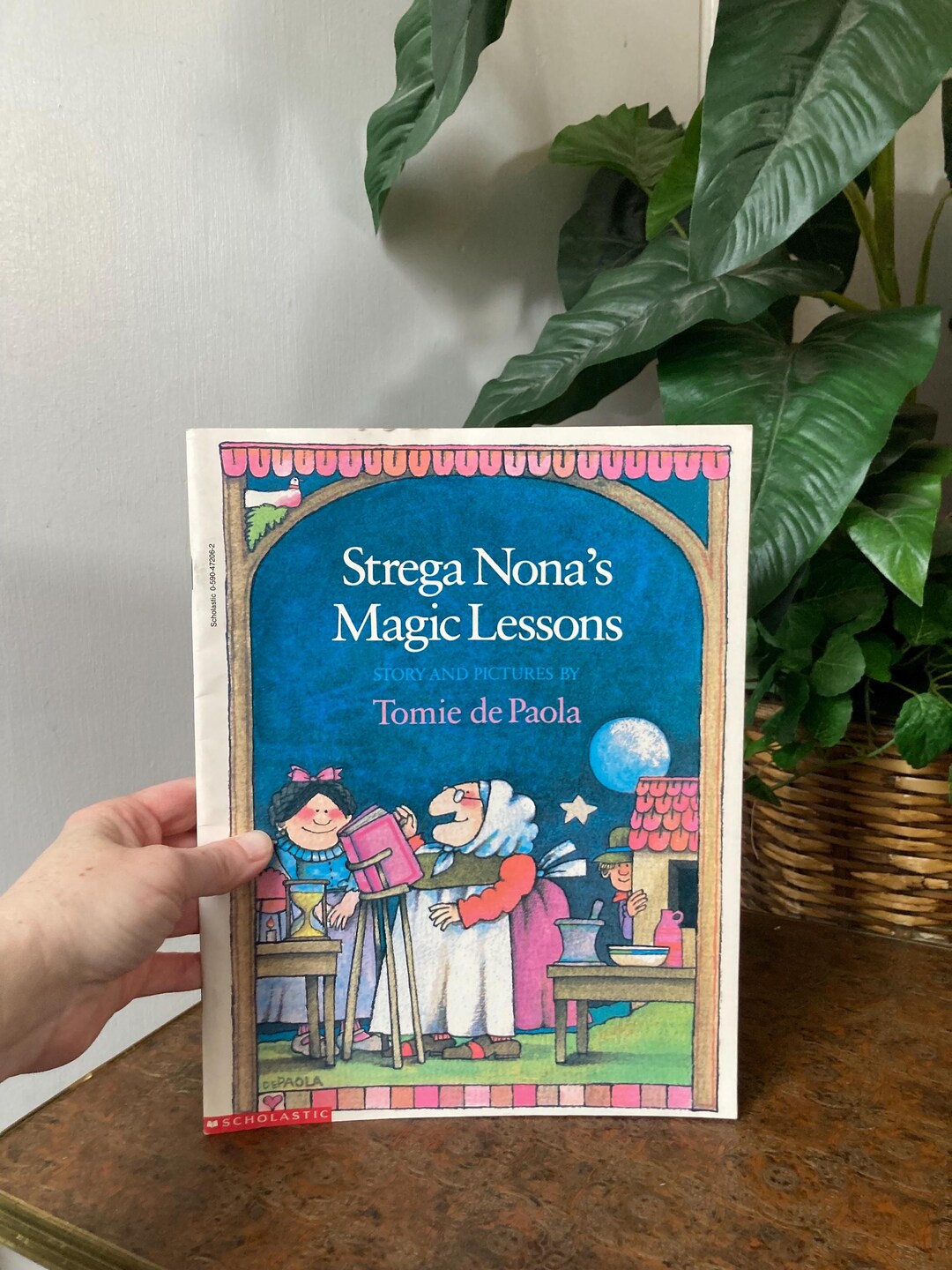 Strega Nonas Magic Lessons 1982 Book - Etsy