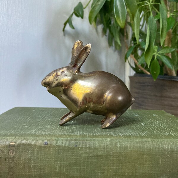 Brass Rabbit - Etsy