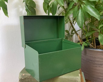 Metal Storage Box - Etsy