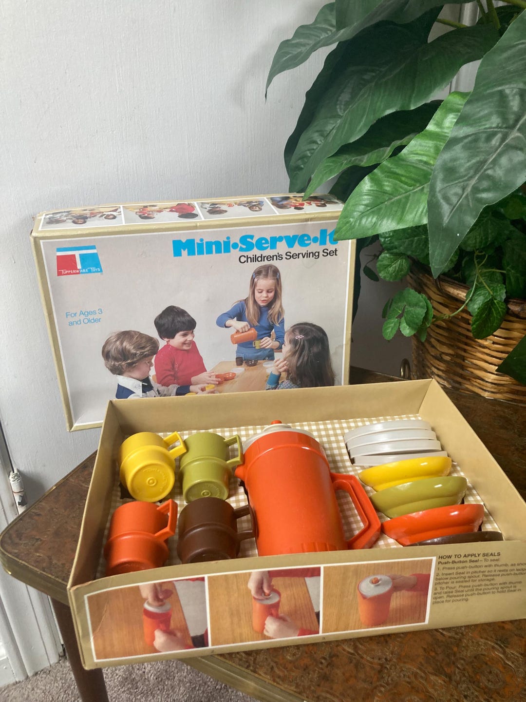 Tupperware Mini Serve It Tea Set - Etsy