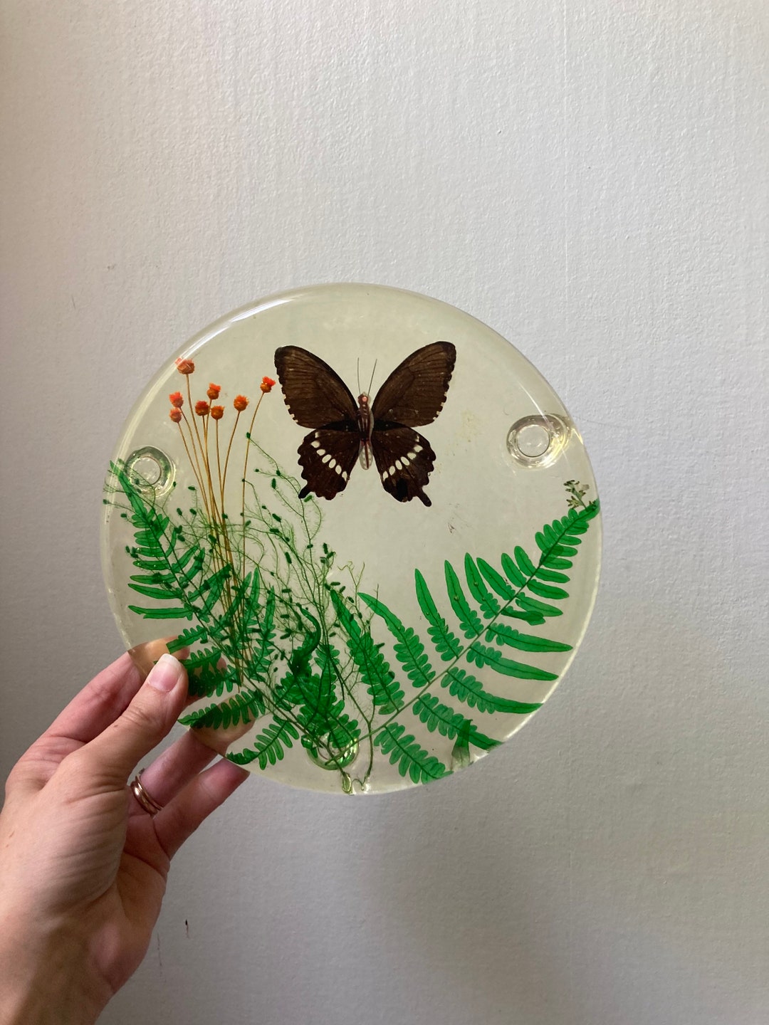 Resin Butterfly Trivet - Etsy