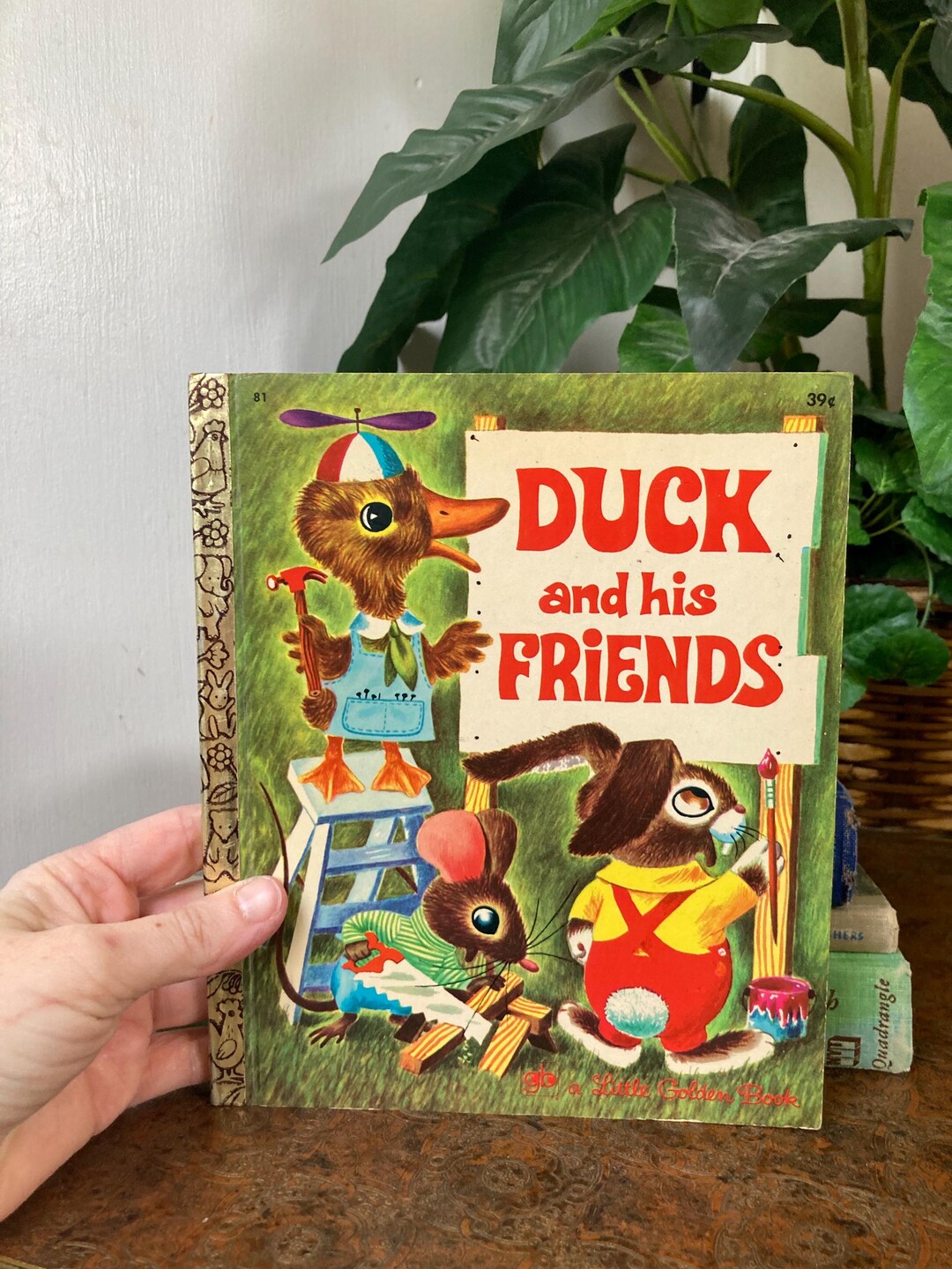 Duck and His Friends Little Golden Book - Etsy