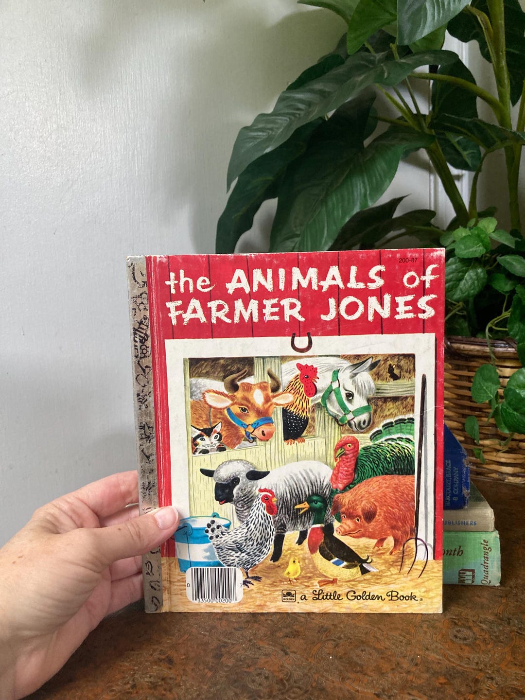 The Animals of Farmer Jones Little Golden Book - Etsy