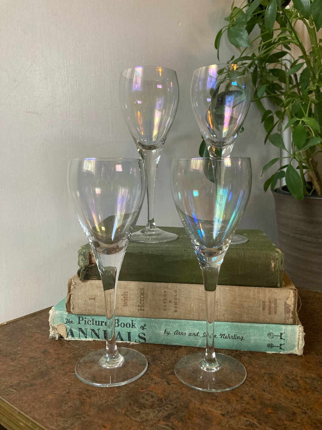 Iridescent Glasses - Etsy