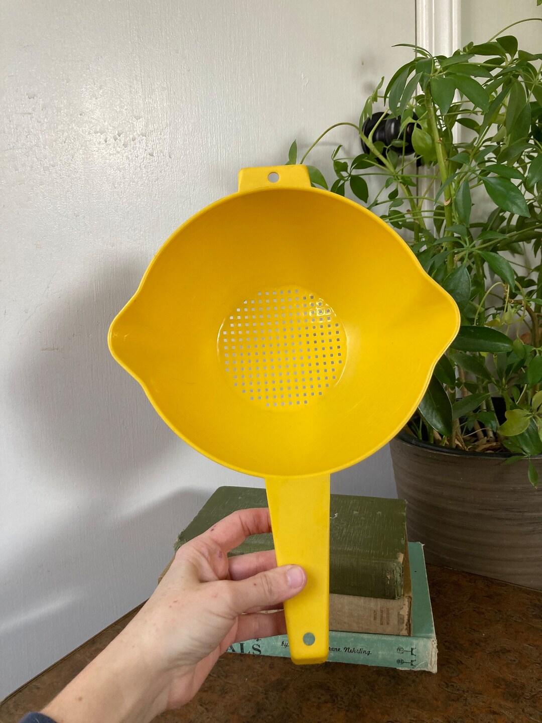 Yellow Tupperware Colander - Etsy