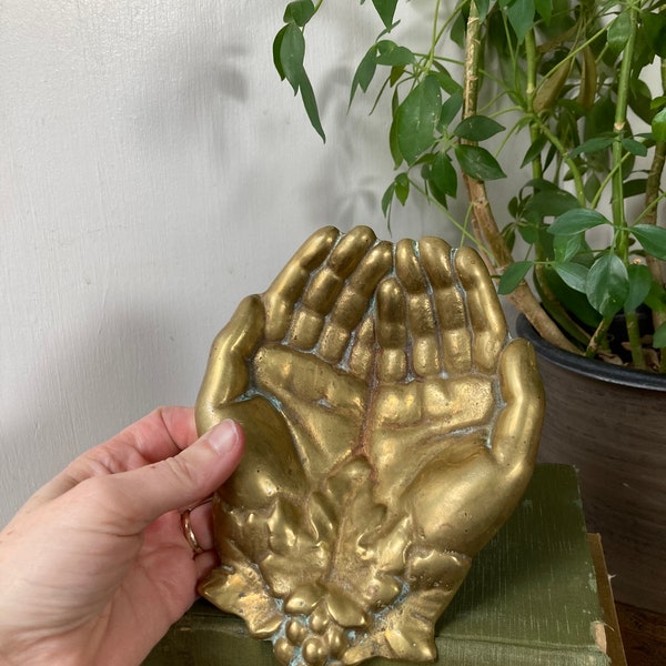 Brass Hand - Etsy