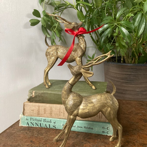 Plastic Reindeer - Etsy