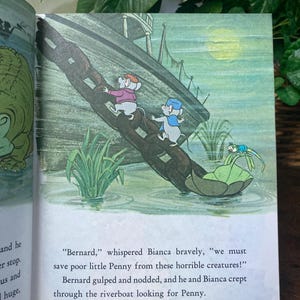 The Rescuers Little Golden Book - Etsy