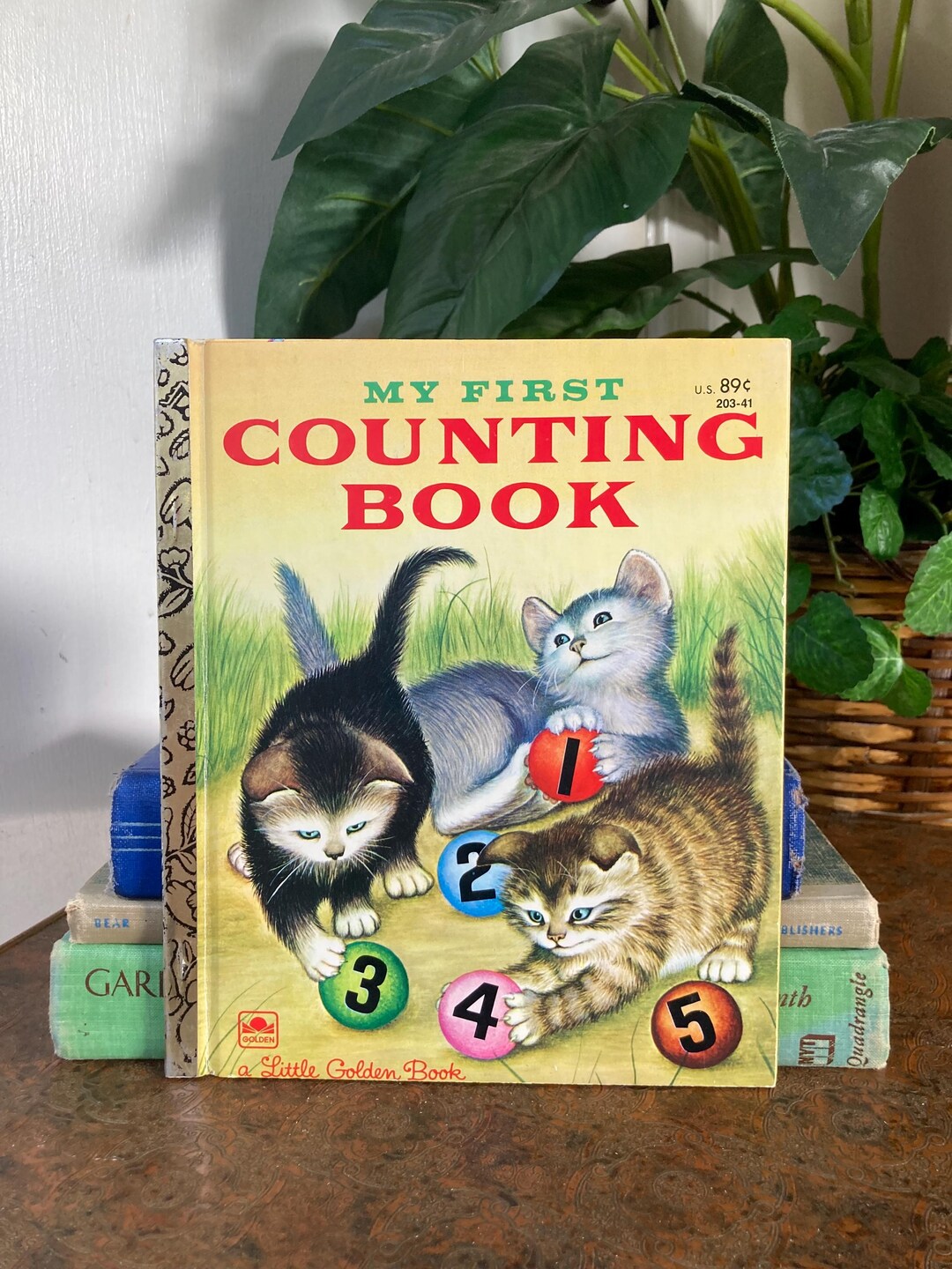 Little Golden Book My First Counting Book - Etsy