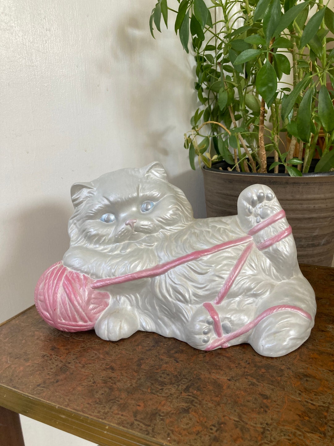 Large Ceramic Cat Statue. MB - Etsy