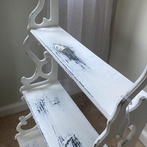 Ornate Distressed White Shelf - Etsy