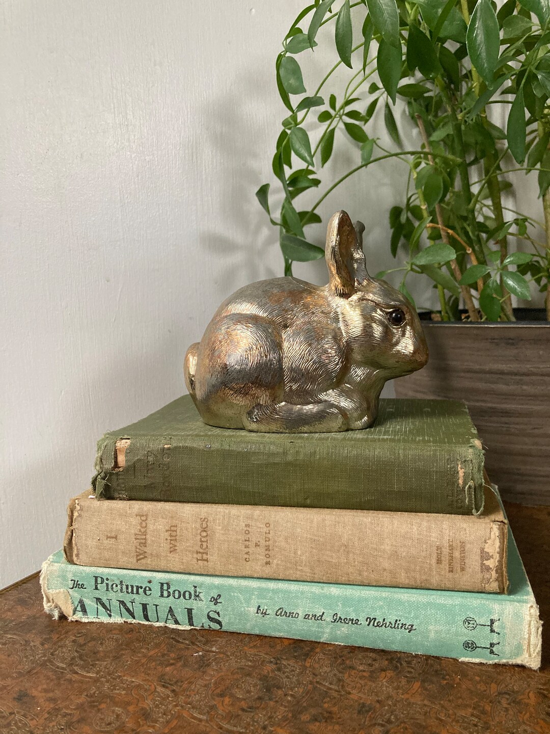 Silver Reed and Barton Bunny Bank - Etsy