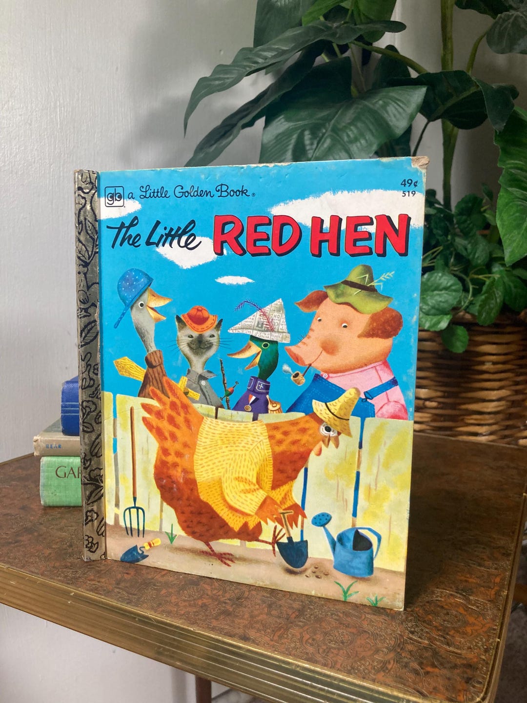 The Little Red Hen Little Golden Book 1975 - Etsy