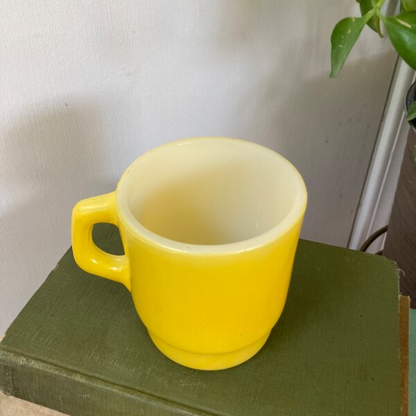 Yellow Mug - Etsy