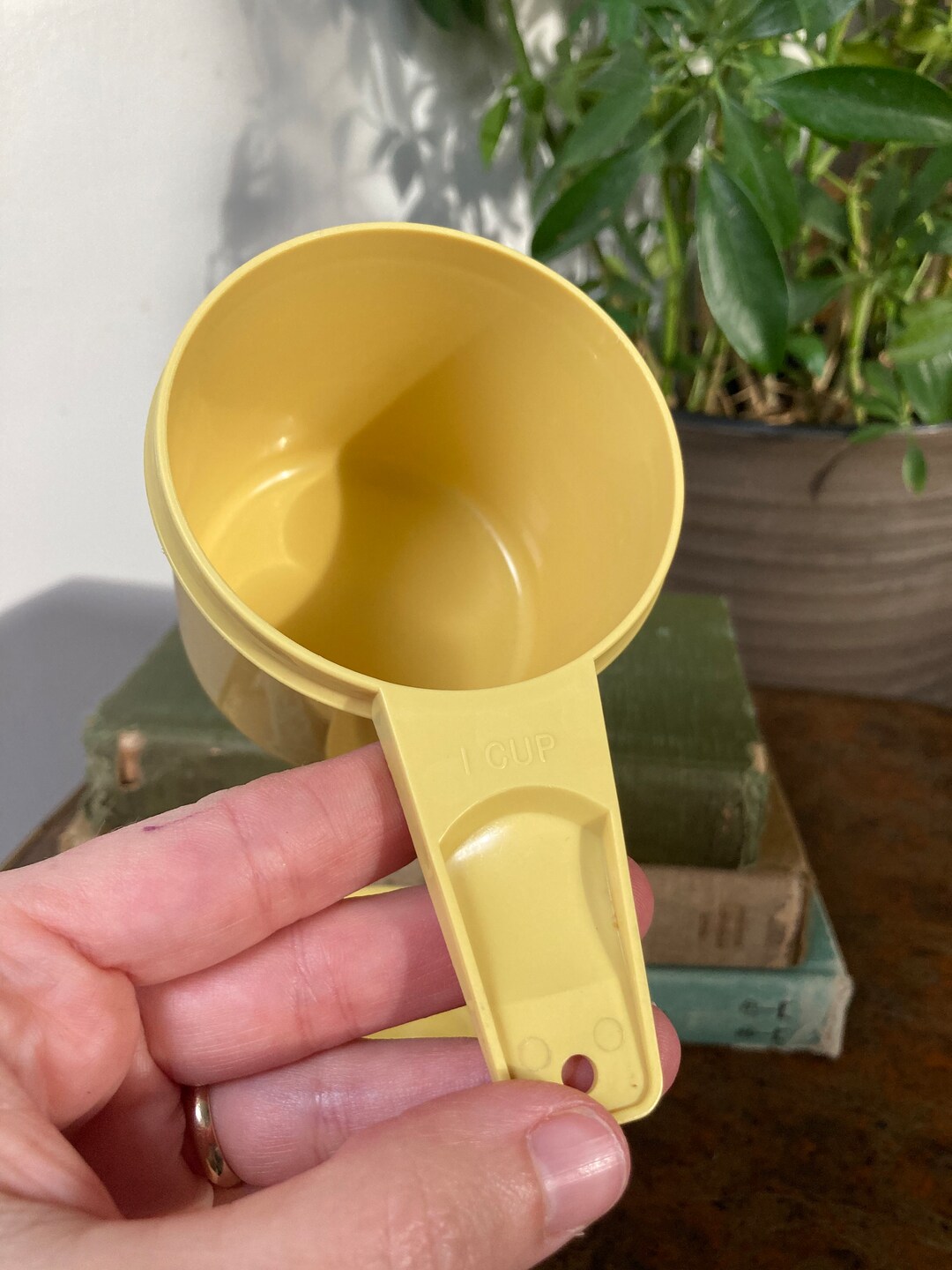 Yellow Tupperware Measuring Cups - Etsy