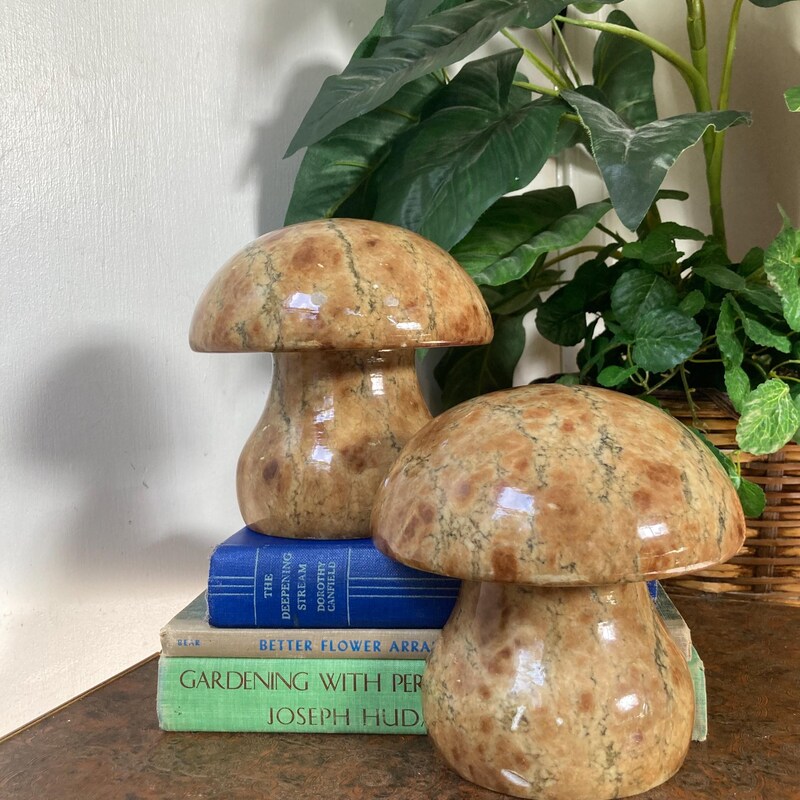 Vintage Alabaster Bookend - Etsy