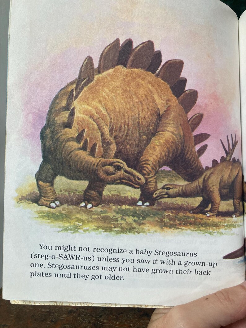 Tiny Dinosaurs Little Golden Book - Etsy