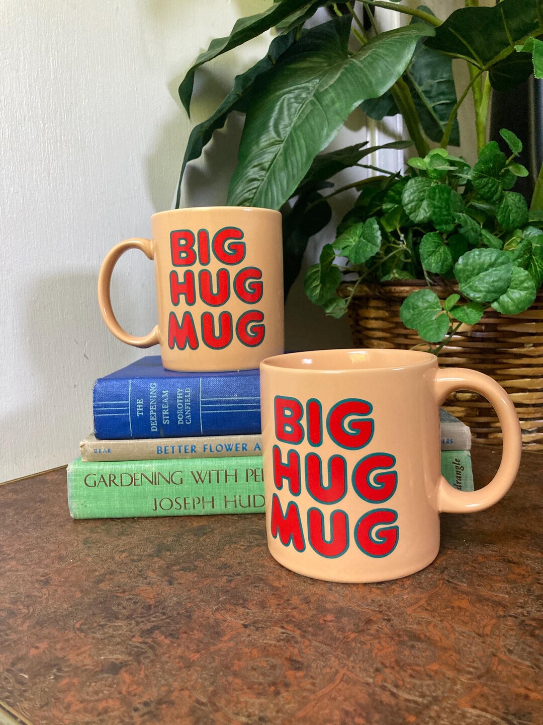 Pair of Big Hug Mugs - Etsy